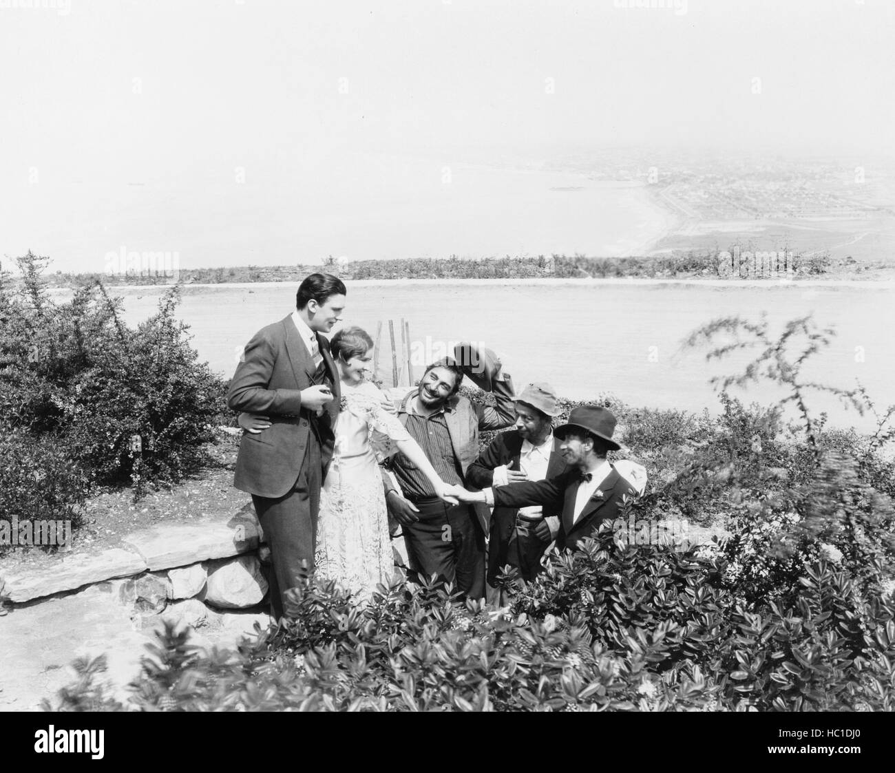 MISS NOBODY, from left: Walter Pidgeon, Anna Q. Nilsson, Mitchell Lewis ...