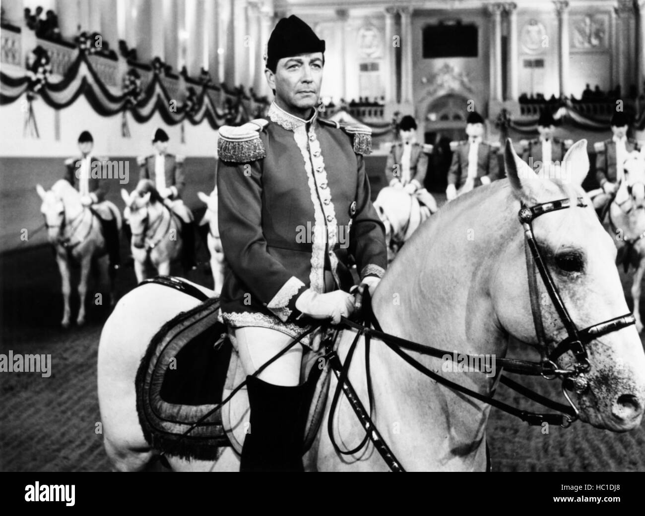 MIRACLE OF THE WHITE STALLIONS, Robert Taylor, 1963 Stock Photo - Alamy