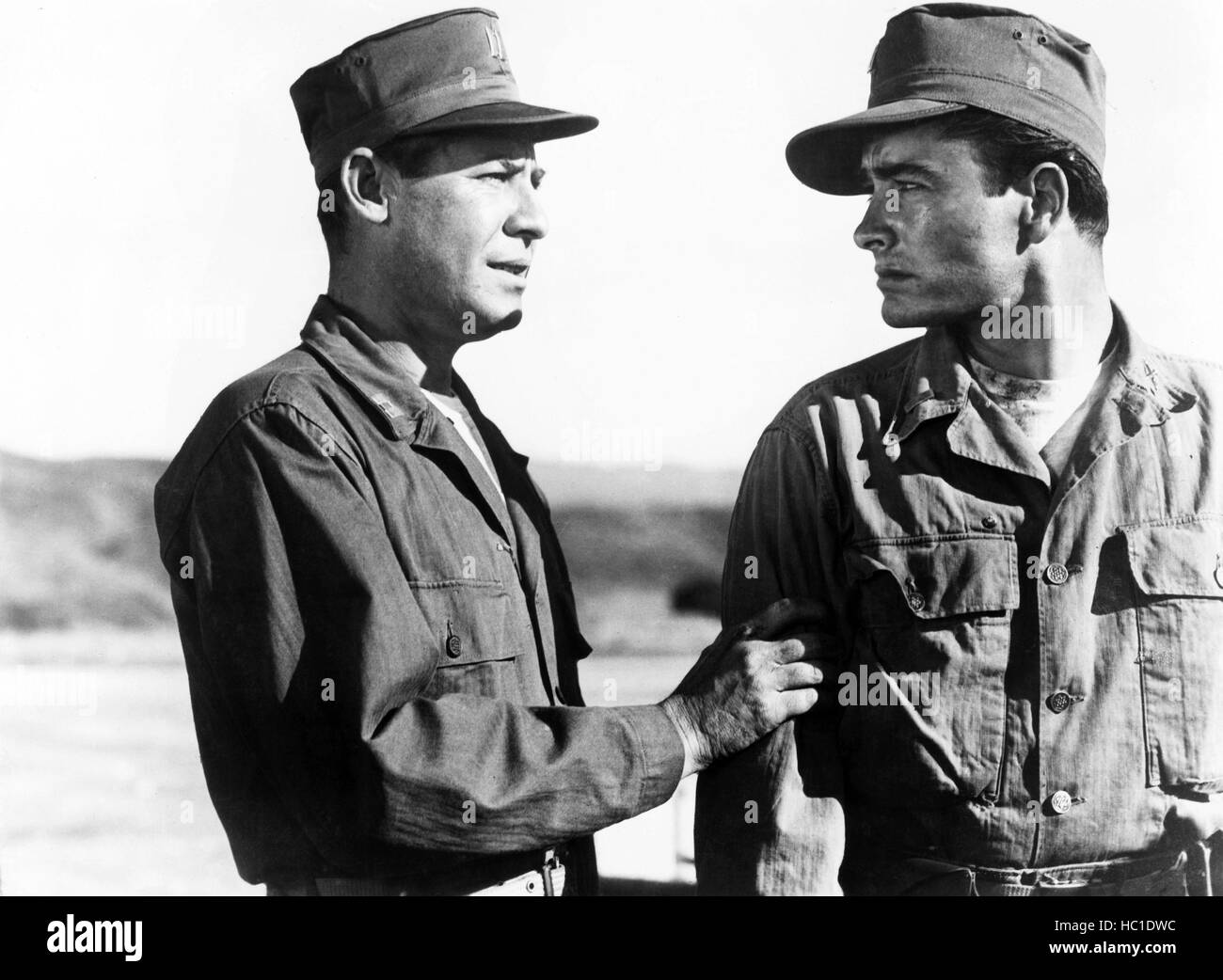 MISSION OVER KOREA, from left: John Hodiak, John Derek, 1953 Stock ...