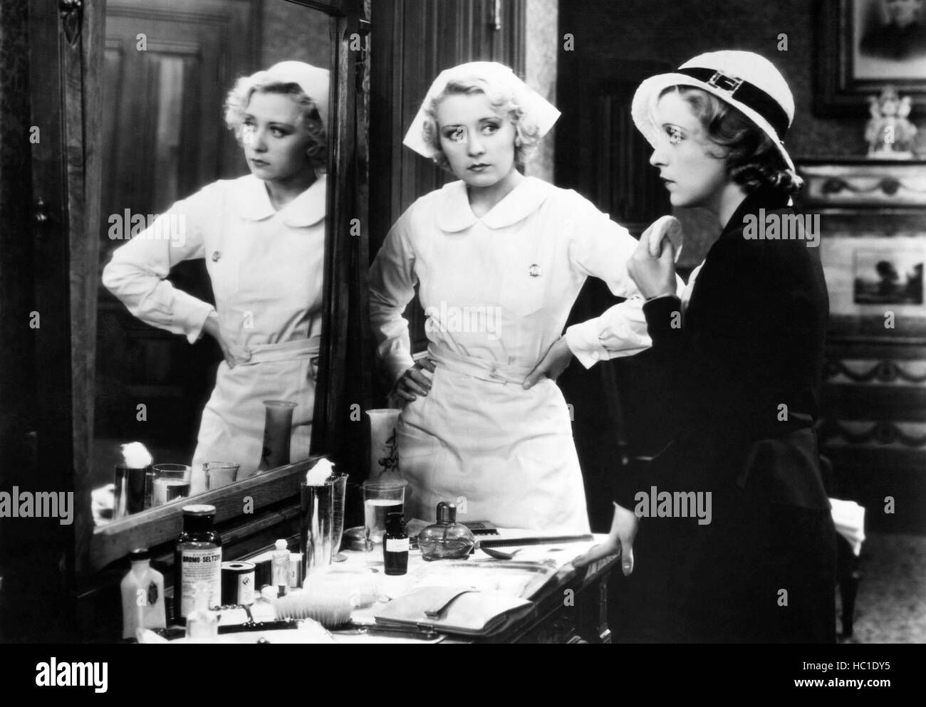 MISS PINKERTON, Joan Blondell, Mary Doran, 1932 Stock Photo - Alamy