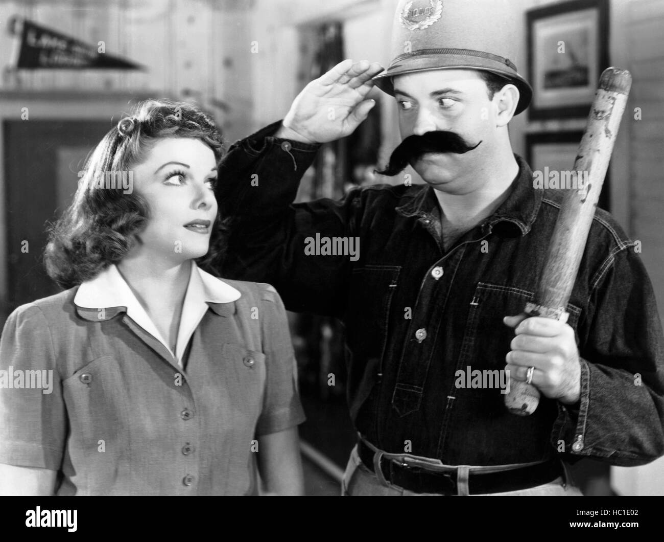 MILLIONAIRE PLAYBOY, from left, Linda Hayes, Grady Sutton, 1940 Stock ...