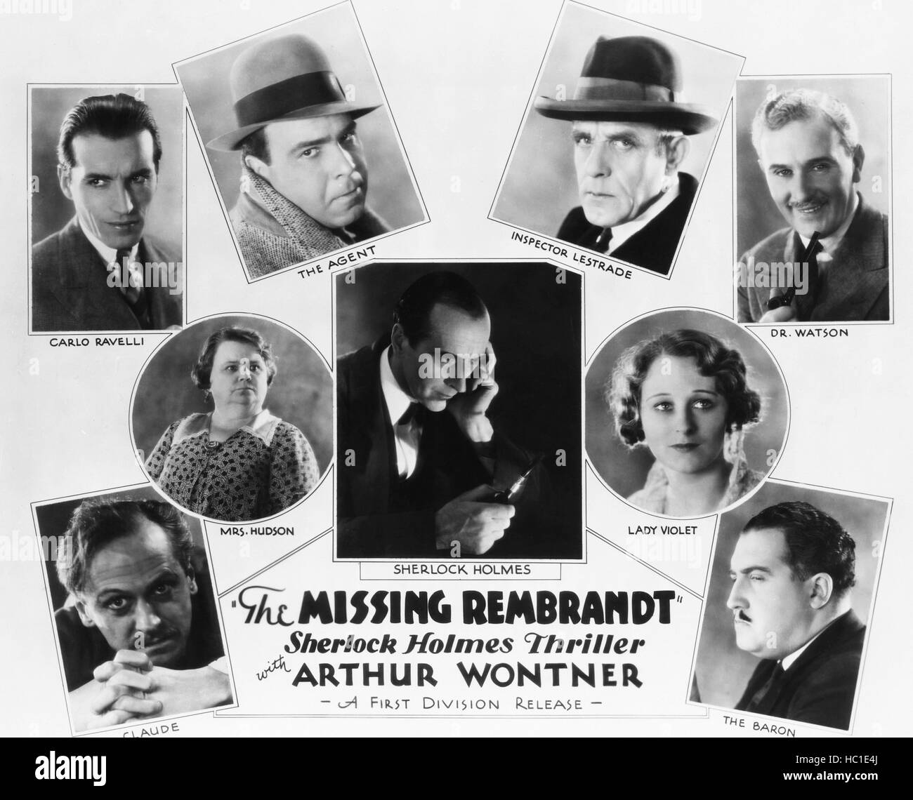 THE MISSING REMBRANDT, (aka SHERLOCK HOLMES AND THE MISSING REMBRANDT ...