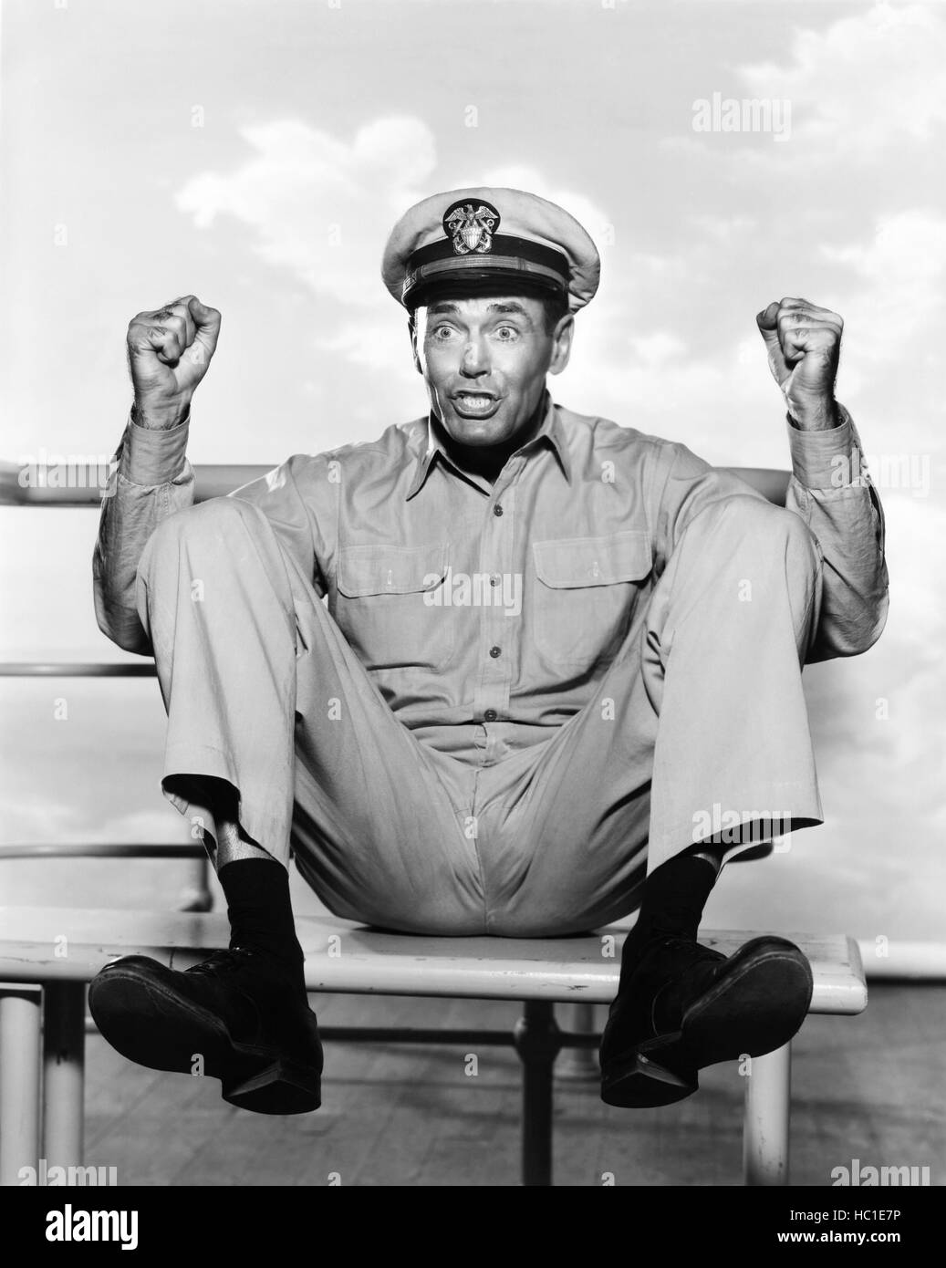 MISTER ROBERTS, Henry Fonda, 1955 Stock Photo - Alamy