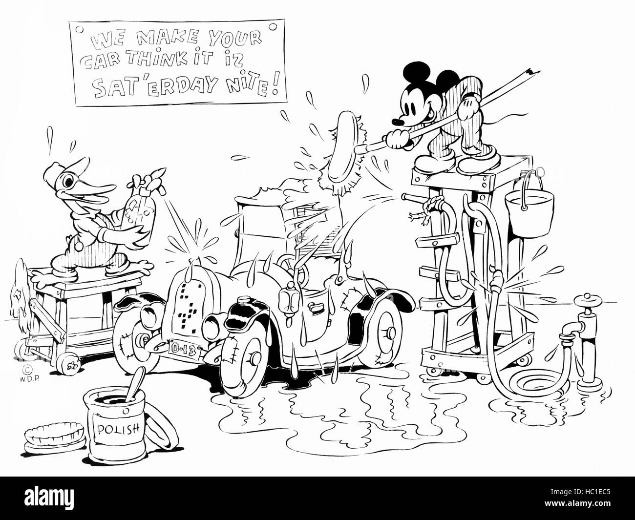 Disney cartoon donald duck Cut Out Stock Images & Pictures - Alamy