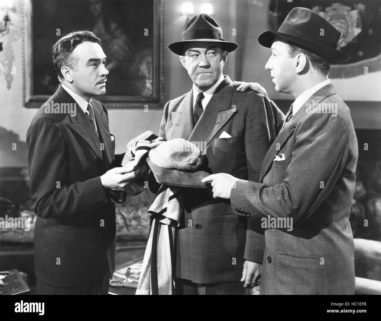 MICHAEL SHAYNE: PRIVATE DETECTIVE, from left: Walter Abel, Donald ...