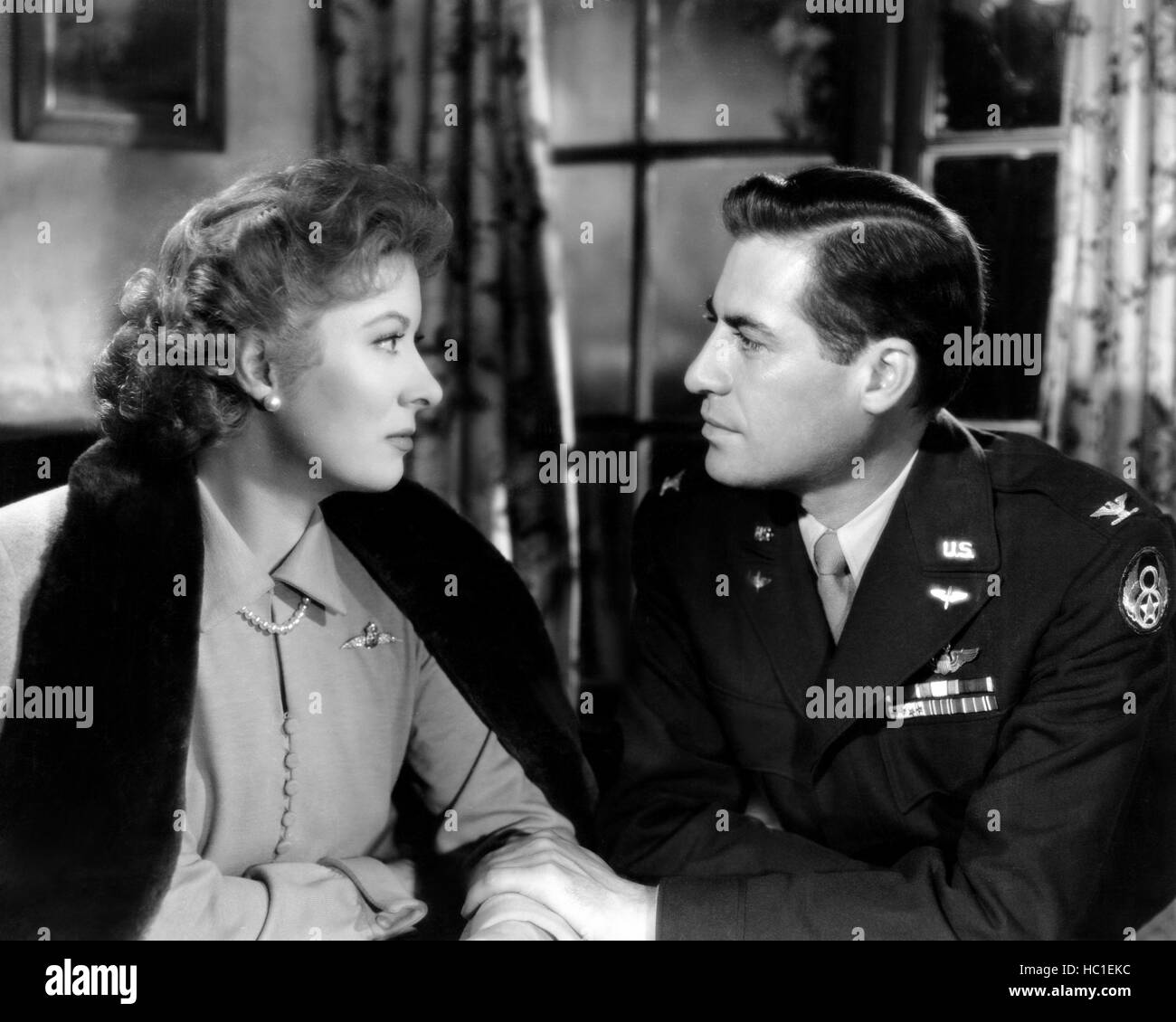 THE MINIVER STORY, from left: Greer Garson, John Hodiak, 1950 Stock ...