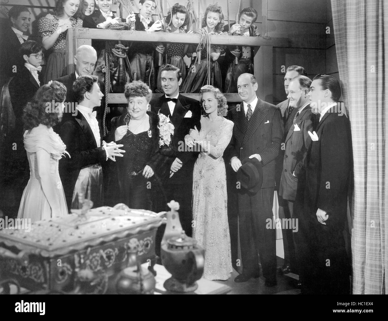 MR. BIG, from left: Gloria Jean, Donald O'Connor, Samuel S. Hinds ...