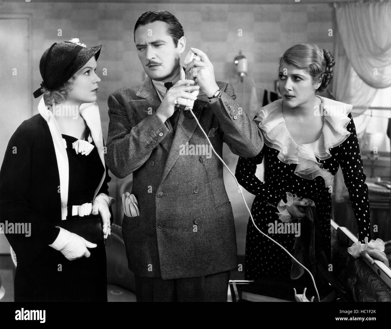 MR. DYNAMITE, from left, Verna Hillie, Edmund Lowe, Jean Dixon, 1935 Stock Photo - Alamy