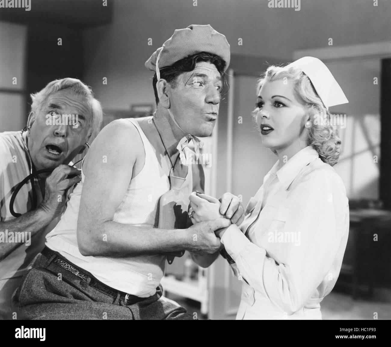 MR. NOISY, from left, John Ince, Shemp Howard, Dolores Moran, 1946 ...