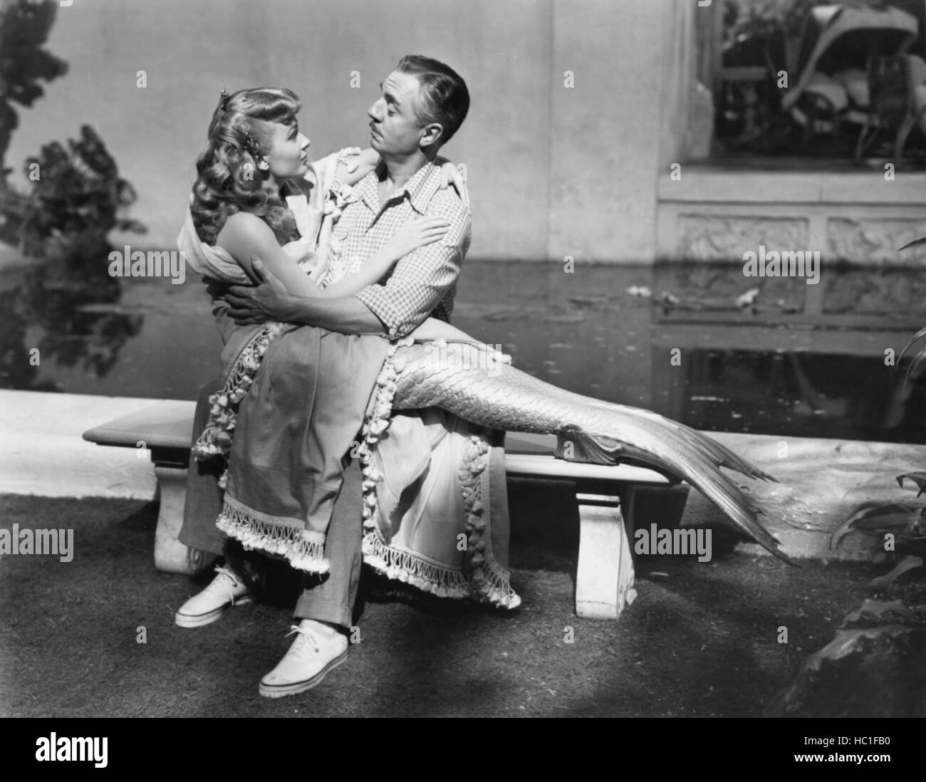 MR. PEABODY AND THE MERMAID, from left: Ann Blyth, William Powell, 1948 ...