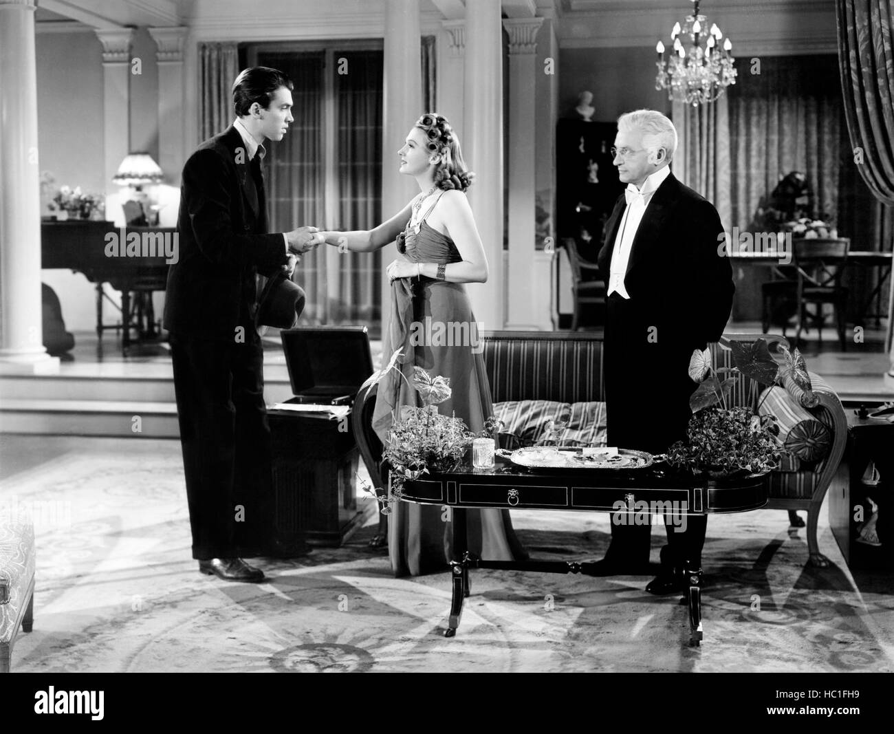 MR. SMITH GOES TO WASHINGTON, from left, James Stewart, Astrid Allwyn ...