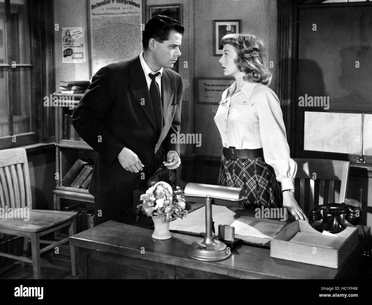 MR. SOFT TOUCH, Glenn Ford, Evelyn Keyes, 1949 Stock Photo - Alamy