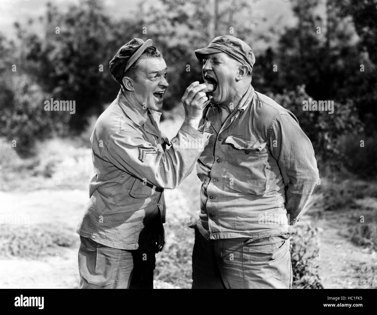 MR. WALKIE TALKIE, from left, Frank Jenks, Joe Sawyer, 1952 Stock Photo ...
