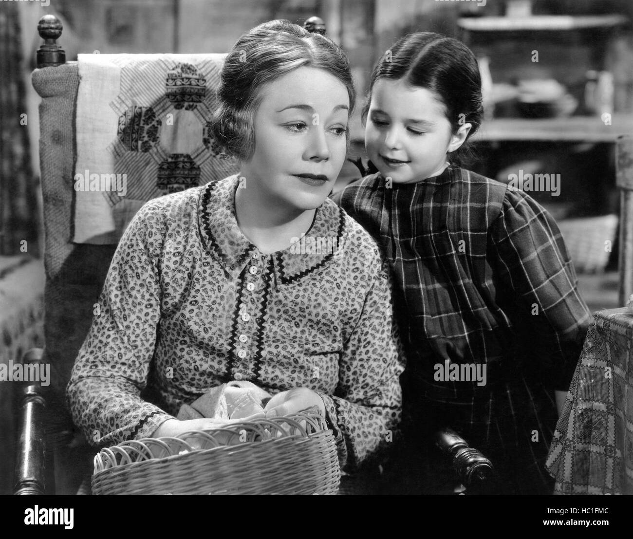 MRS. WIGGS OF THE CABBAGE PATCH, from left, Pauline Lord, Virginia ...