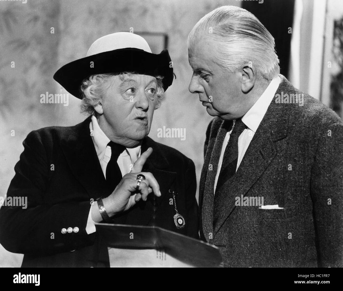 MURDER AHOY, Margaret Rutherford, Stringer Davis, 1964 Stock Photo - Alamy