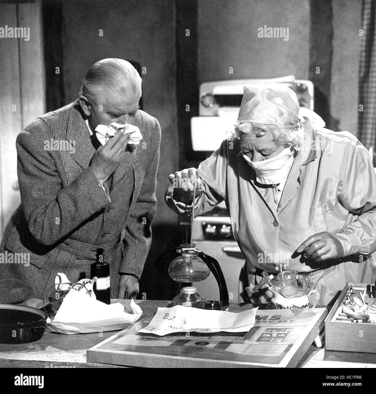 MURDER AHOY, Stringer Davis, Margaret Rutherford, 1964 Stock Photo - Alamy