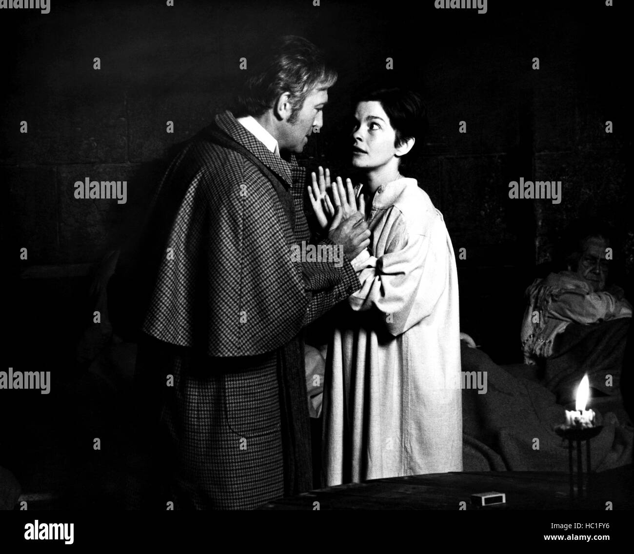 MURDER BY DECREE, from left, Christopher Plummer, Genevieve Bujold ...