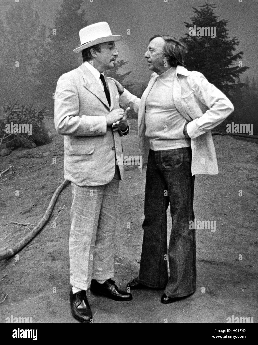 MURDER BY DEATH, Peter Sellers, and producer Ray Stark, 1976 Stock ...