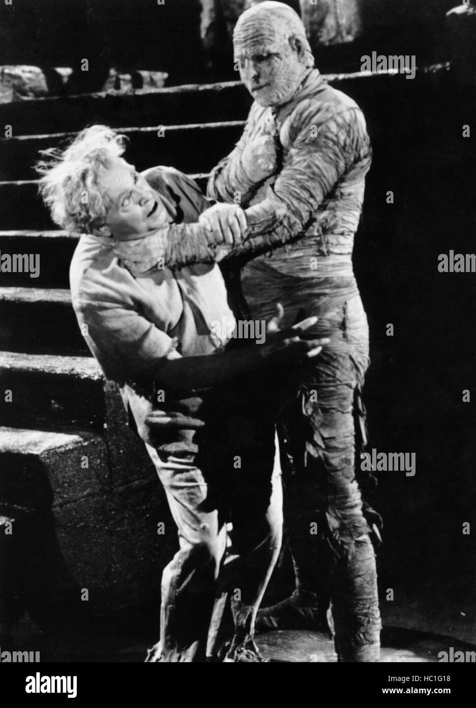 THE MUMMY'S CURSE, Holmes Herbert, Lon Chaney, Jr., 1944 Stock Photo ...