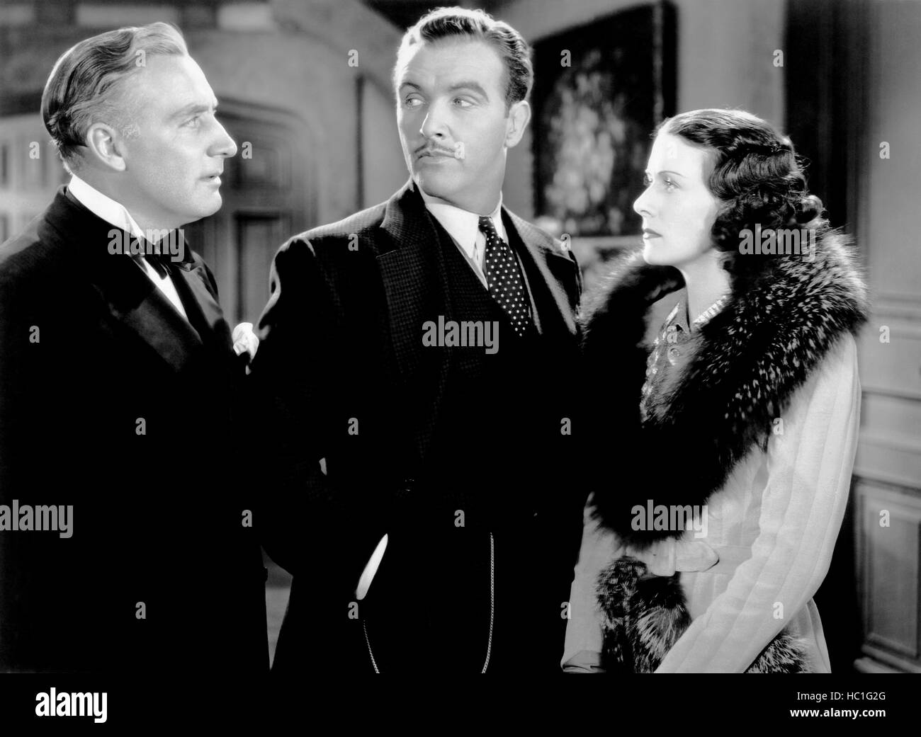 MUSS 'EM UP, from left, Alan Mowbray, Preston Foster, Molly Lamont ...