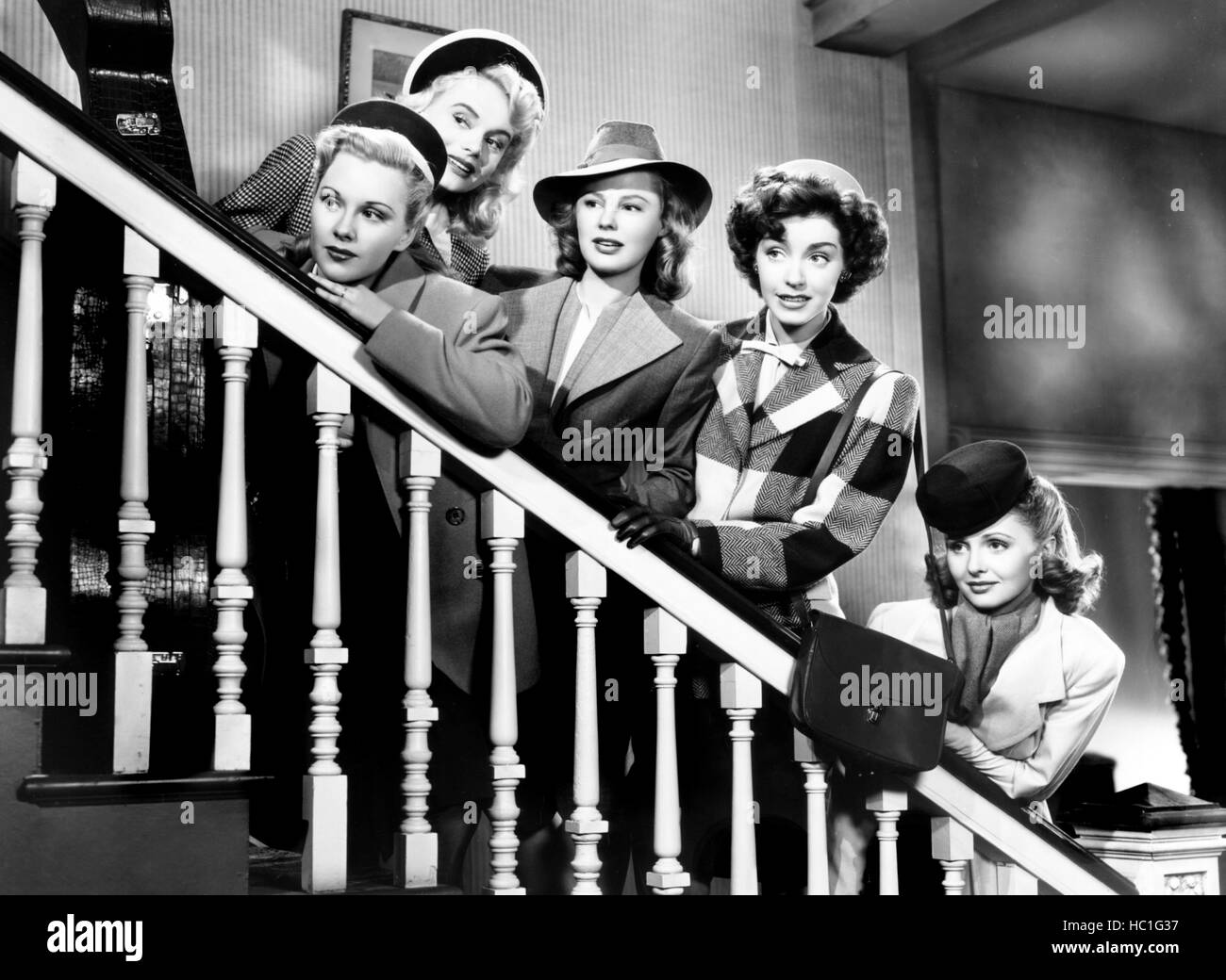 MUSIC FOR MILLIONS, center l-r: June Allyson, Marsha Hunt, 1944 Stock ...