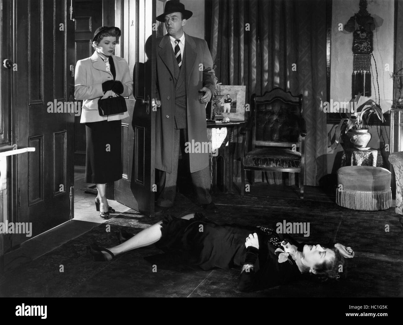 MYSTERY STREET, Sally Forrest, Edmon Ryan, Elsa Lanchester, 1950 Stock ...