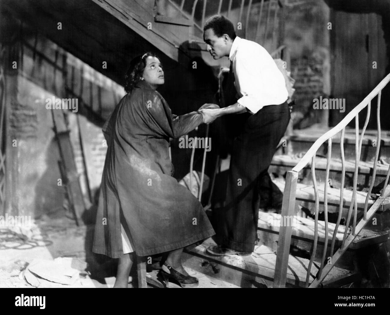 NATIVE SON, from left, Gloria Madison, Richard Wright, 1951 Stock Photo ...