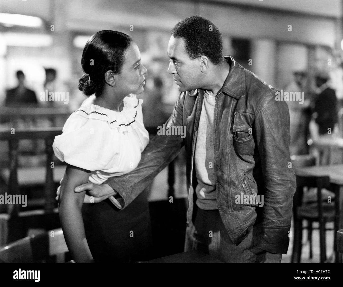 NATIVE SON, from left, Gloria Madison, Richard Wright, 1951 Stock Photo ...