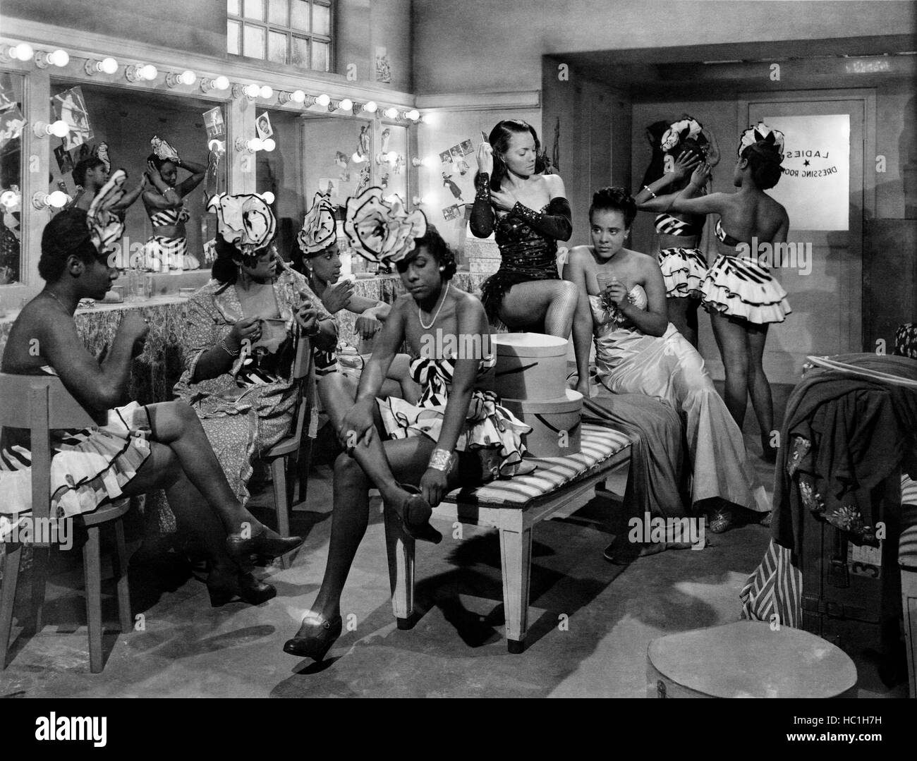 NATIVE SON, Gloria Madison, (seated, in long gown), 1951 Stock Photo ...