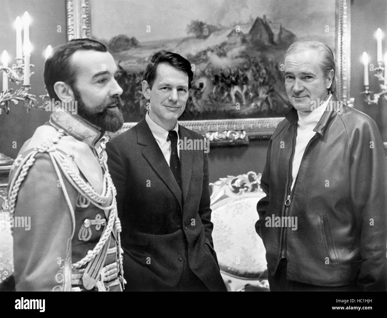 NICHOLAS AND ALEXANDRA, Michael Jayston as Nicholas II, writer Robert K ...