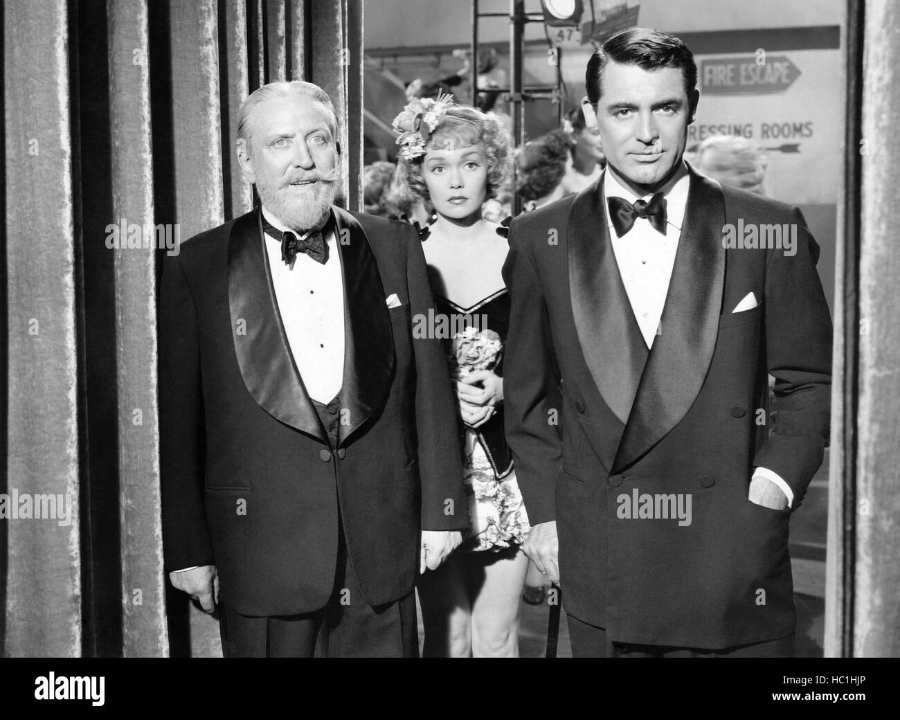 NIGHT AND DAY, Monty Woolley, Jane Wyman, Cary Grant, 1946 Stock Photo ...
