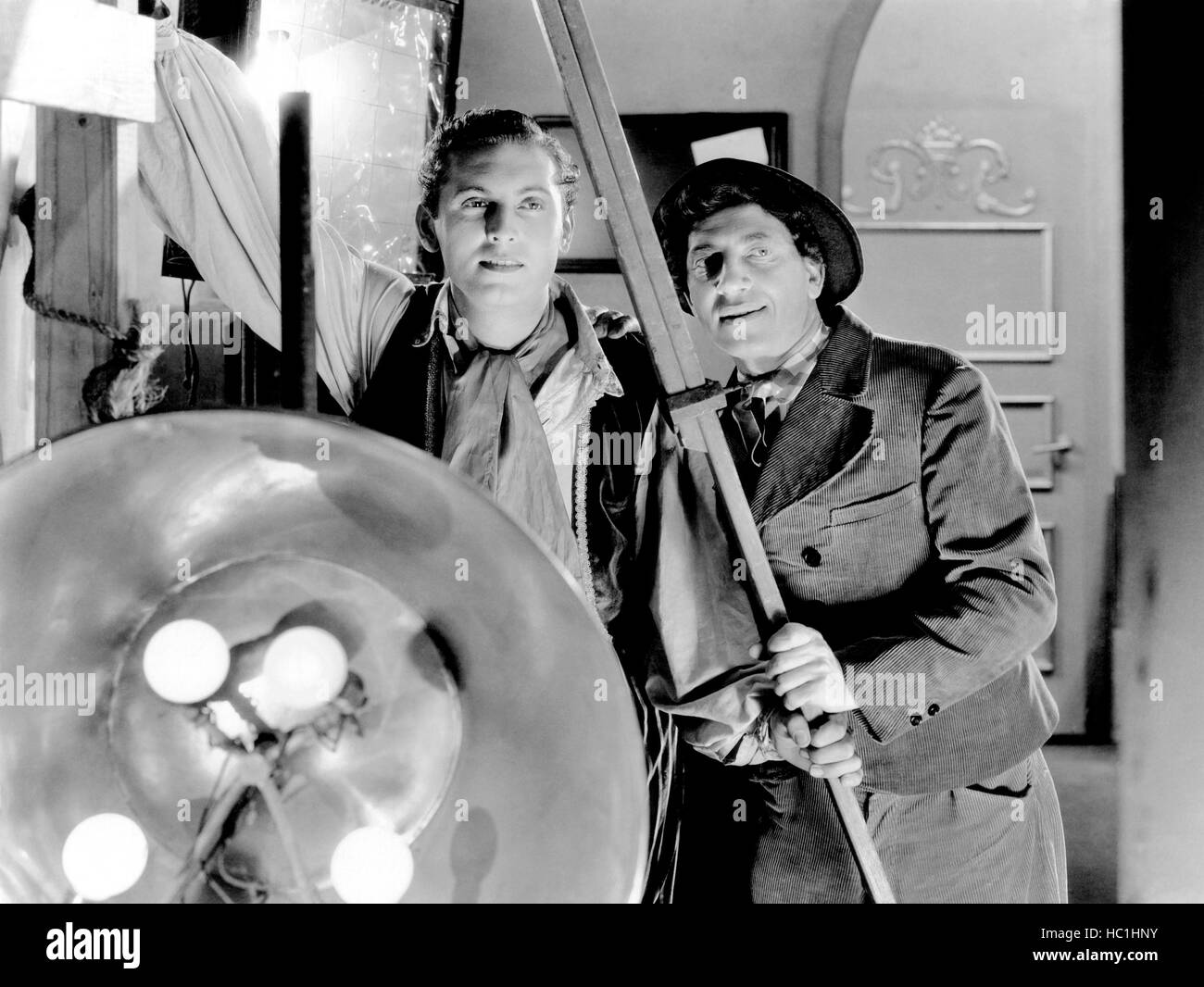 A NIGHT AT THE OPERA, from left, Allan Jones, Chico Marx, 1935 Stock ...