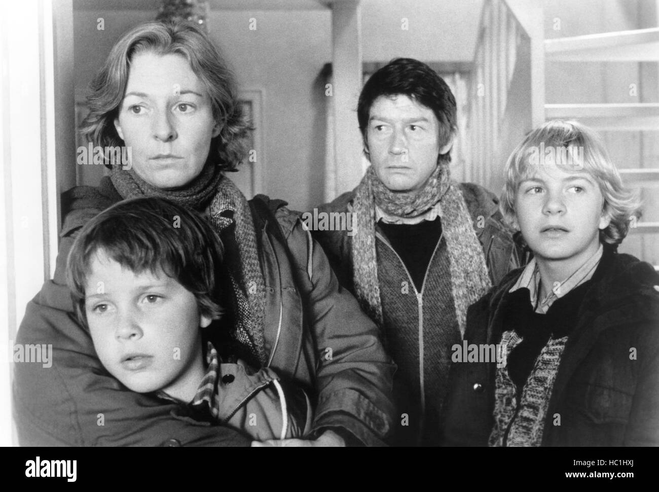 NIGHT CROSSING, from left: Jane Alexander, Keith McKeon, John Hurt ...
