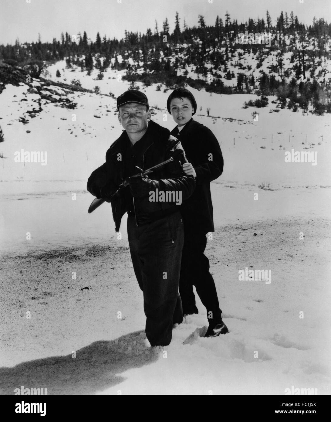 NIGHTFALL, Aldo Ray, Anne Bancroft, 1957 Stock Photo - Alamy