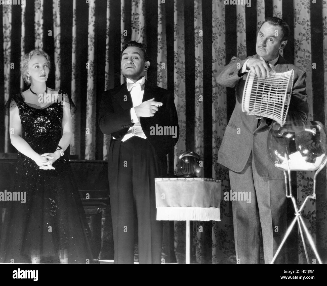 NIGHT HAS A THOUSAND EYES, Virginia Bruce, Edward G. Robinson, Jerome ...