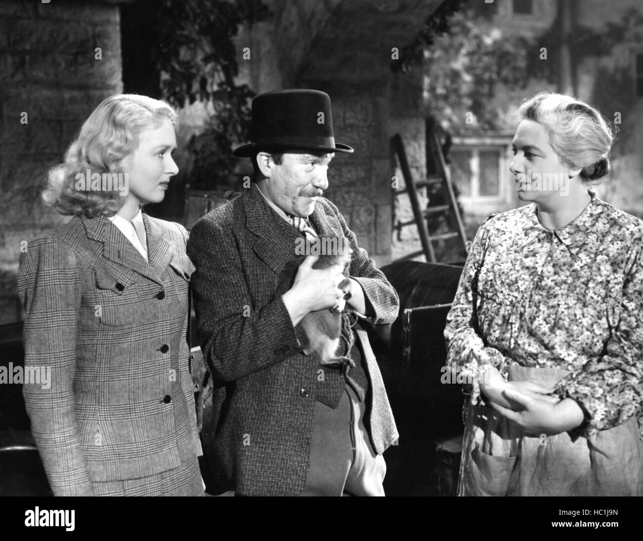 THE NIGHT HAS EYES (aka TERROR HOUSE), Joyce Howard, Wilfrid Lawson ...