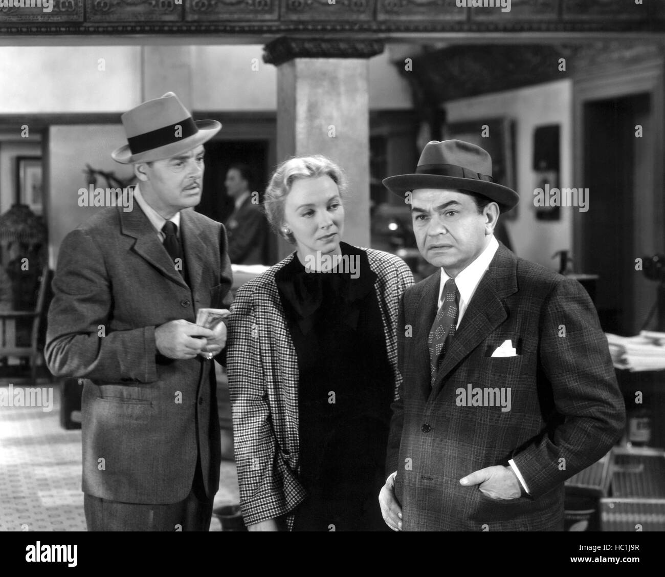 NIGHT HAS A THOUSAND EYES, Jerome Cowan, Virginia Bruce, Edward G ...