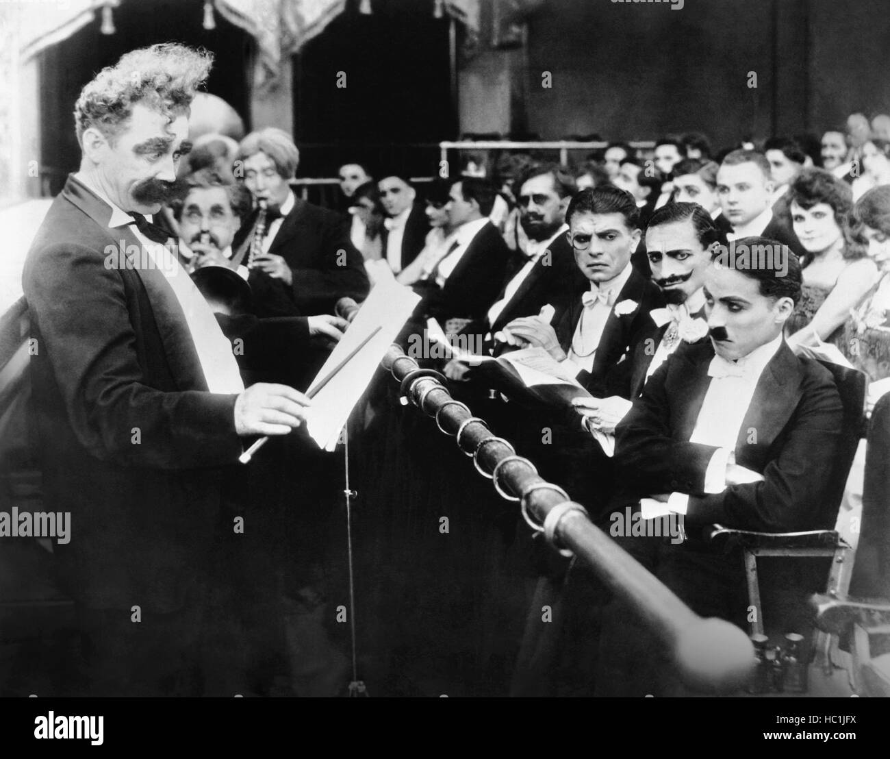 A NIGHT IN THE SHOW, from left, John Rand, (conductor), Paddy McGuire ...