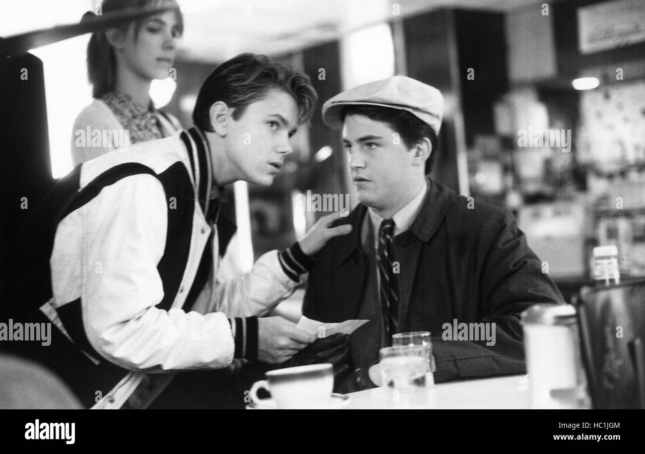 A NIGHT IN THE LIFE OF JIMMY REARDON, River Phoenix, Mathew Perry, 1988 ...