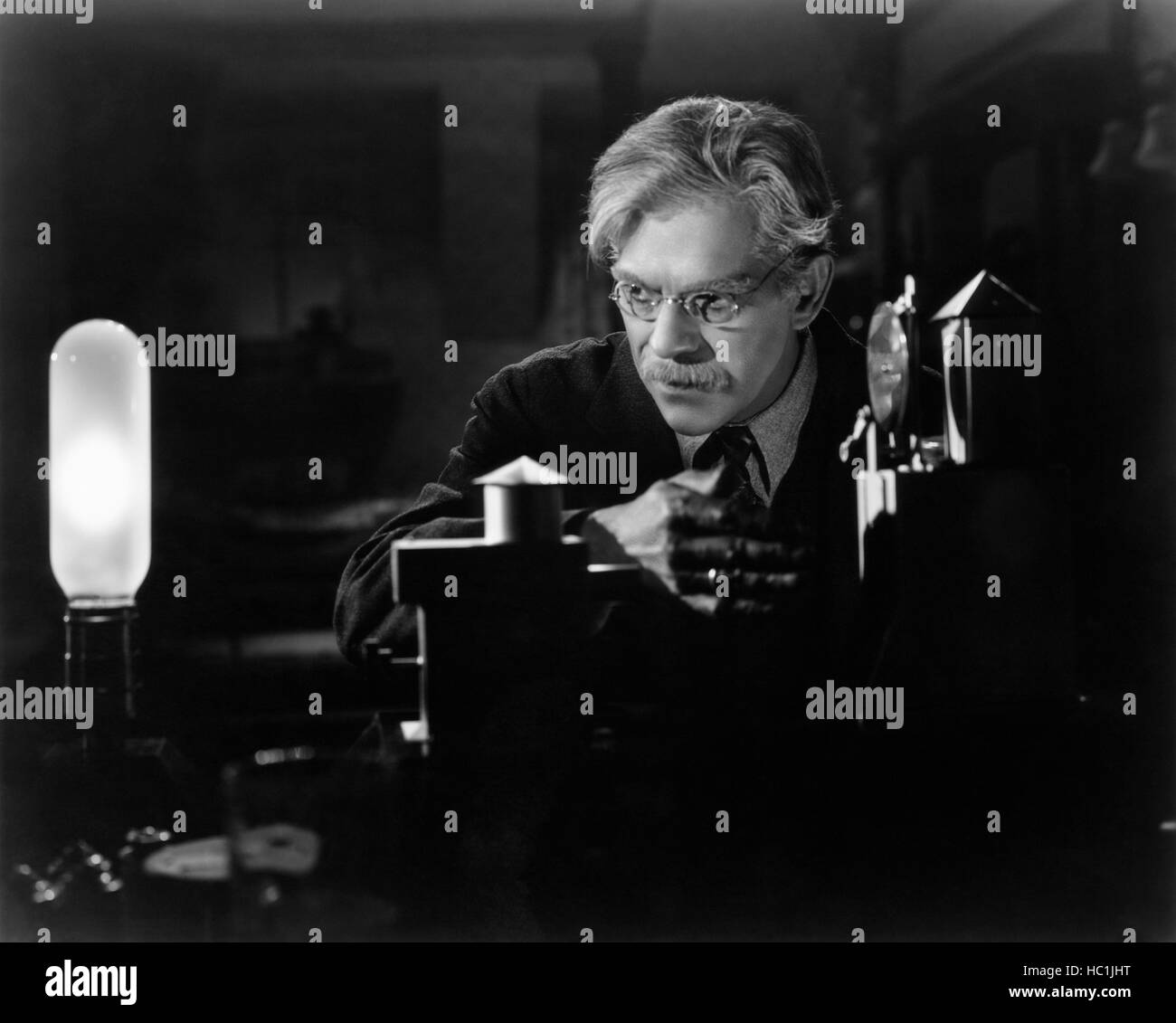 NIGHT KEY, Boris Karloff, 1937 Stock Photo - Alamy