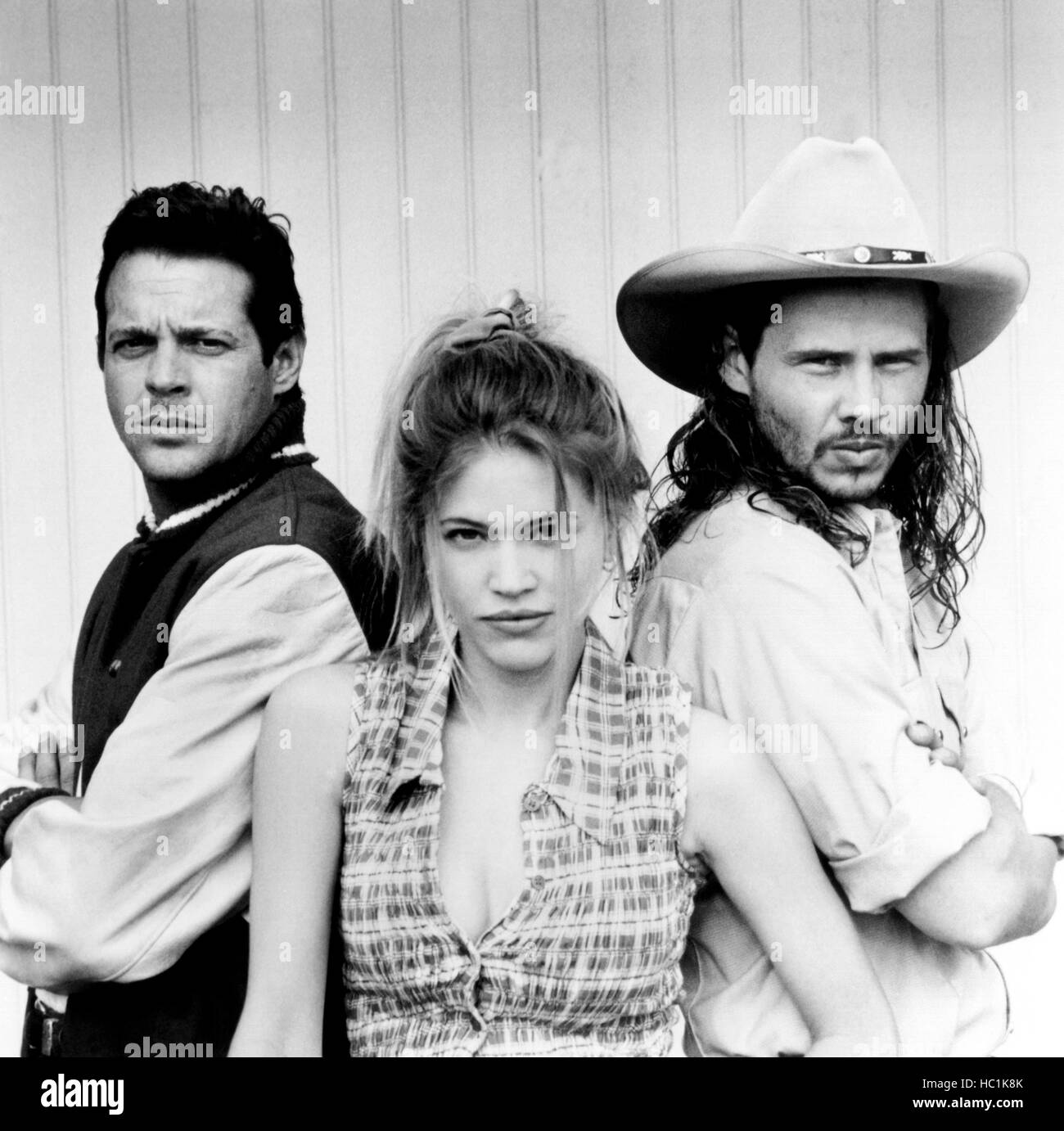 NUMBER ONE FAN, from left, Chad McQueen, Renee Ammann, Mark Dalton ...