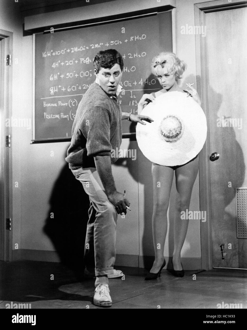 THE NUTTY PROFESSOR, Stella Stevens, Jerry Lewis, 1963 Stock Photo - Alamy