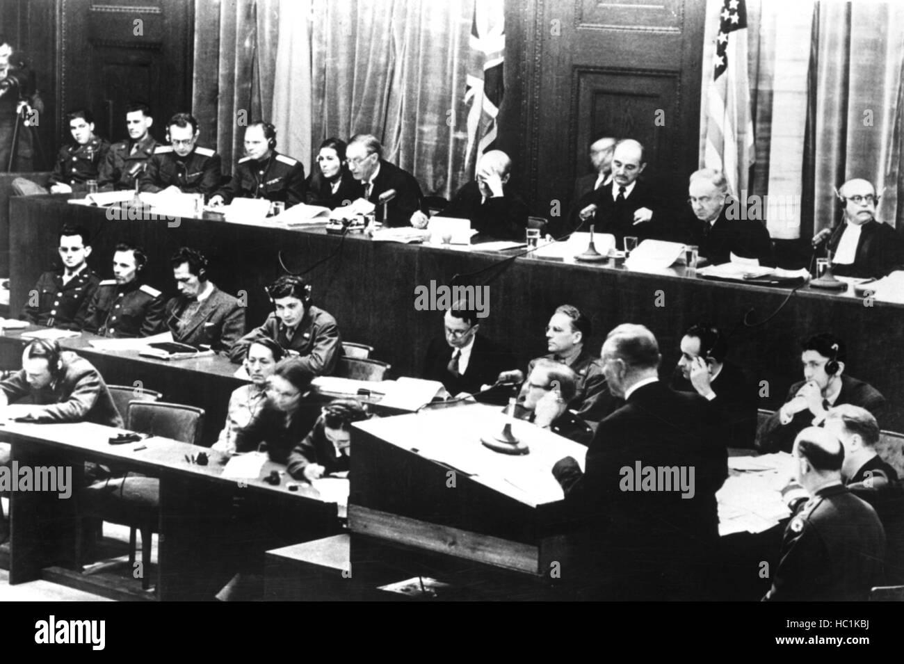 THE NUREMBERG TRIALS, Nazi political trials during World War II, 1947 ...