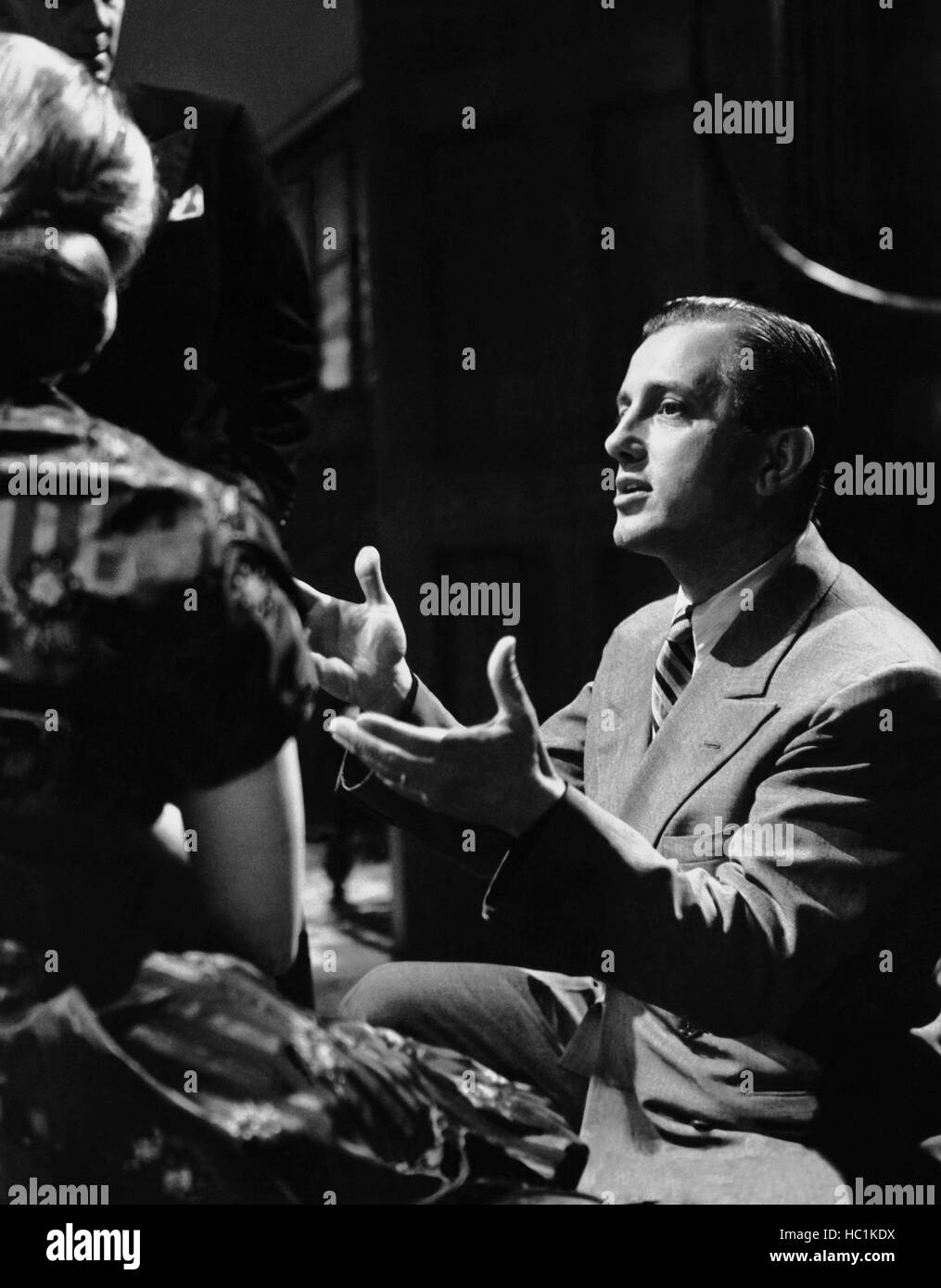 OBSESSION, director Edward Dmytryk, on-set, 1949 Stock Photo - Alamy