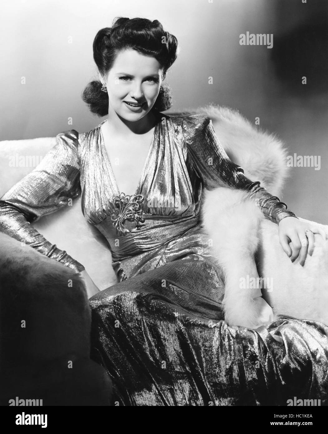 OBLIGING YOUNG LADY, Ruth Warrick, 1942 Stock Photo - Alamy