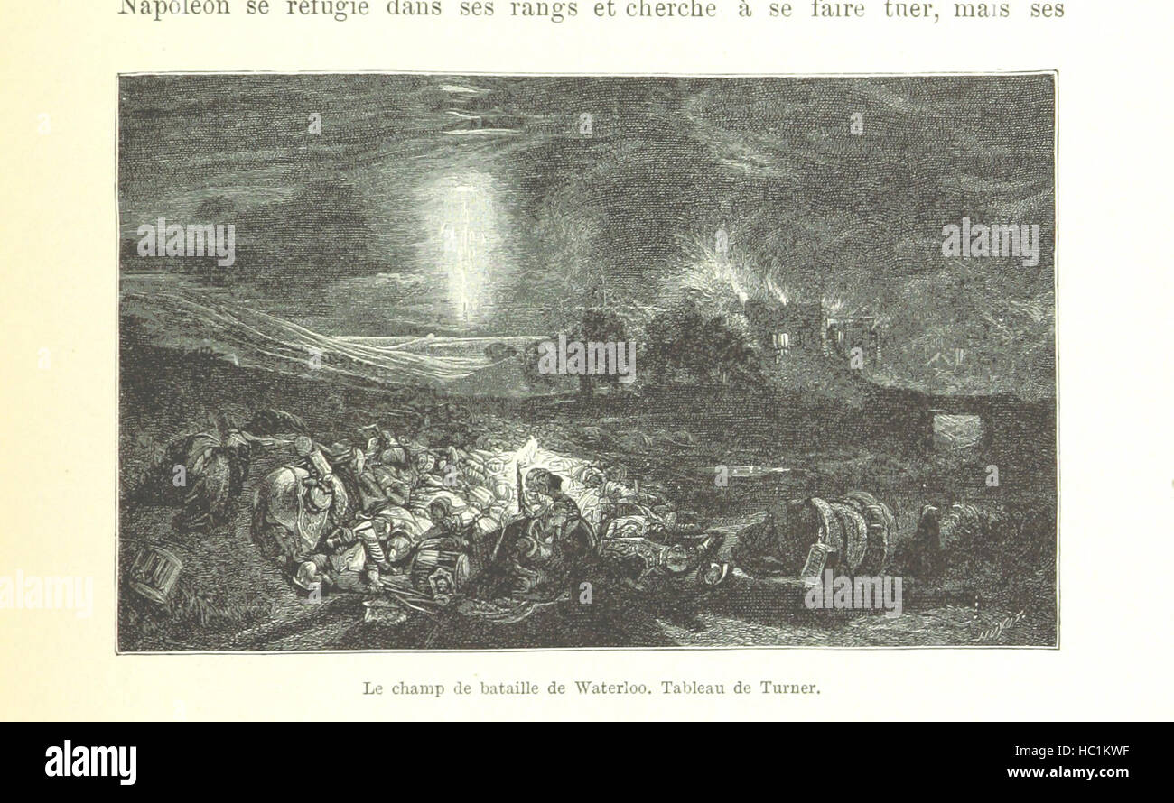 The image illustrates significant events and figures from Napoleon ...
