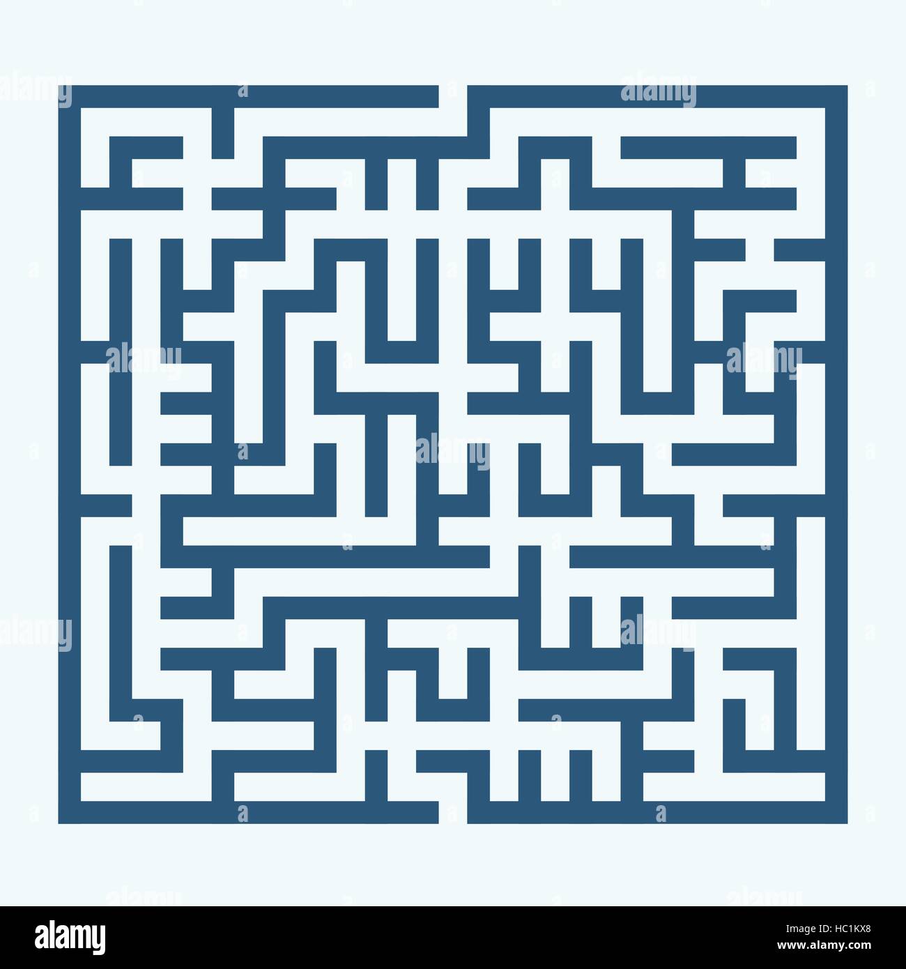 maze game illustration isolated on white background Stock Vector Image ...