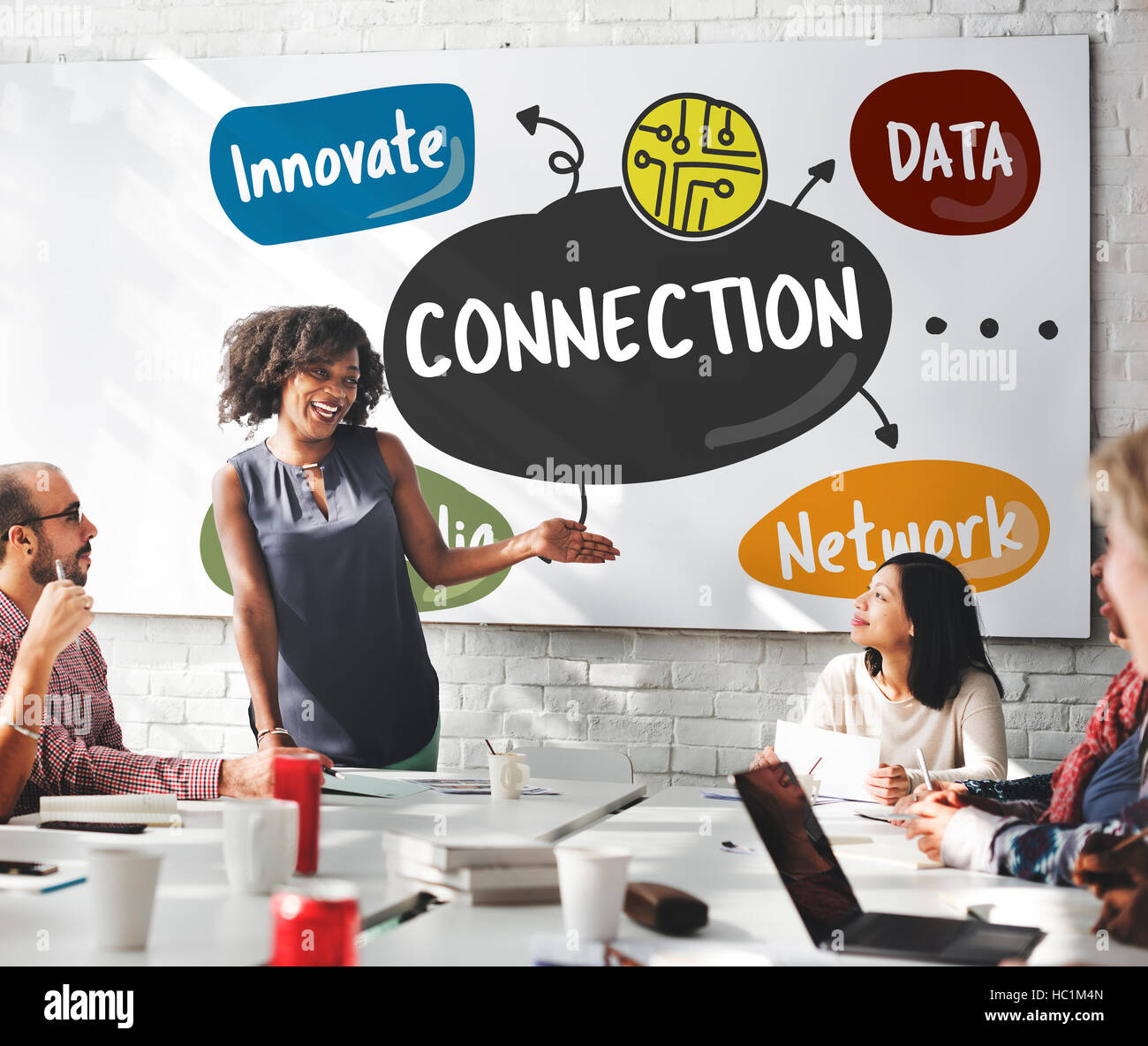 Internet Connection Word Diagram Concept Stock Photo - Alamy
