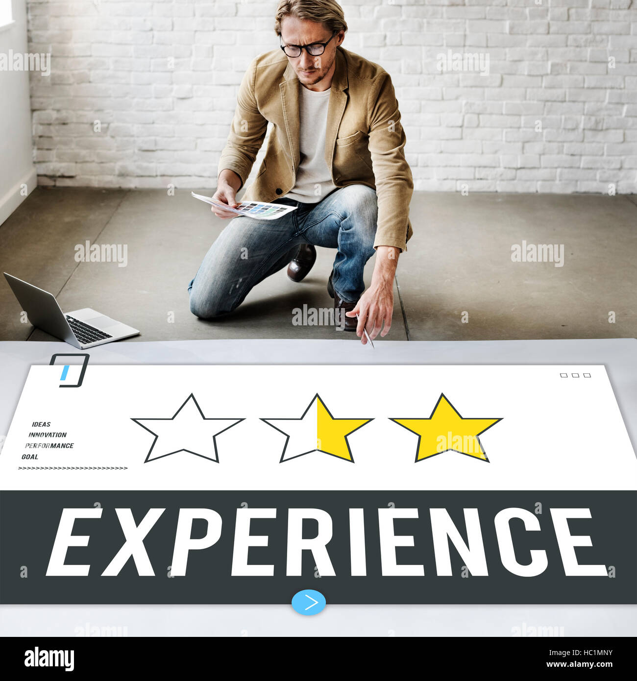 Experience Ideas Performance Knowledge Concept Stock Photo - Alamy