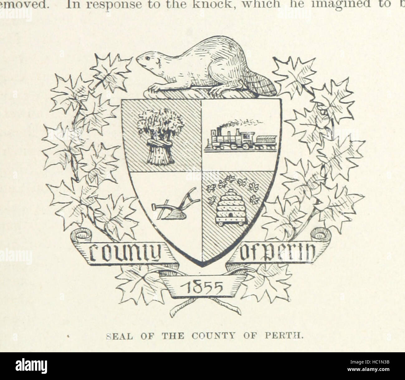 Map of canada 1850 hi-res stock photography and images - Alamy